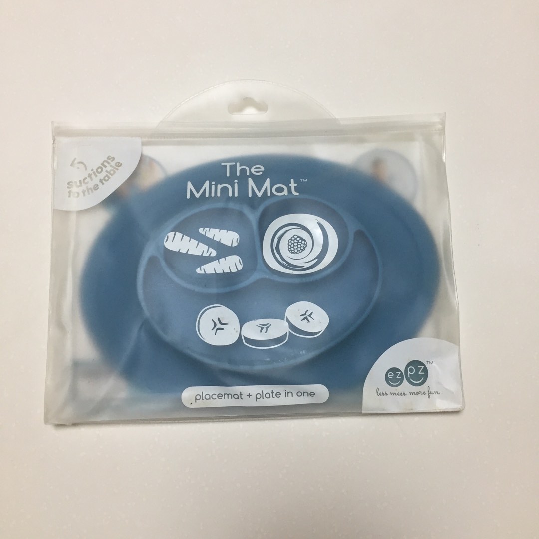 EZ PZ Mini Mat Blue, Babies & Kids, Nursing & Feeding, Weaning ...
