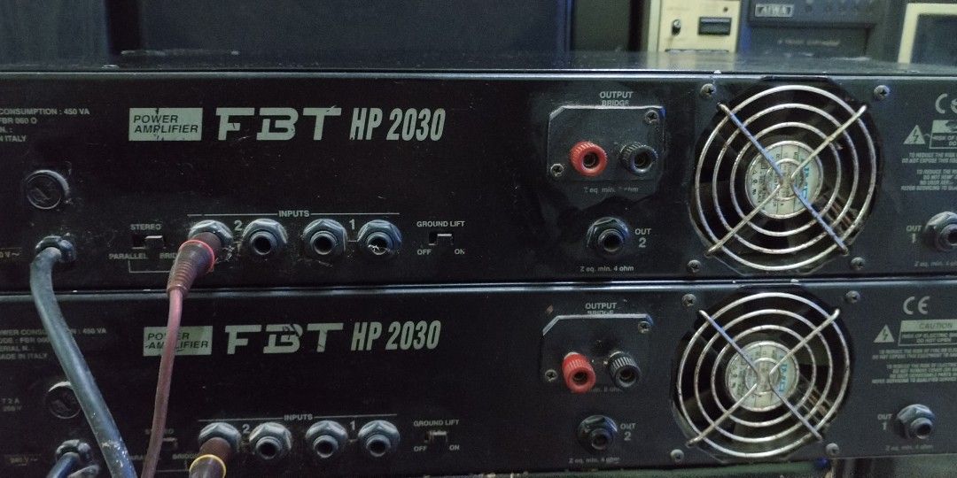 FBT HP2030 POWER AMPLIFIER, Audio, Soundbars, Speakers & Amplifiers on ...
