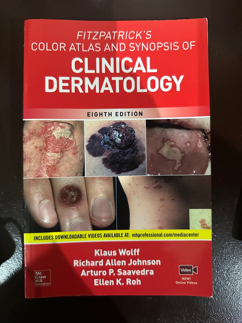 Fitzpatrick’s Atlas of Clinical Dermatology 8th edition, Hobbies & Toys ...