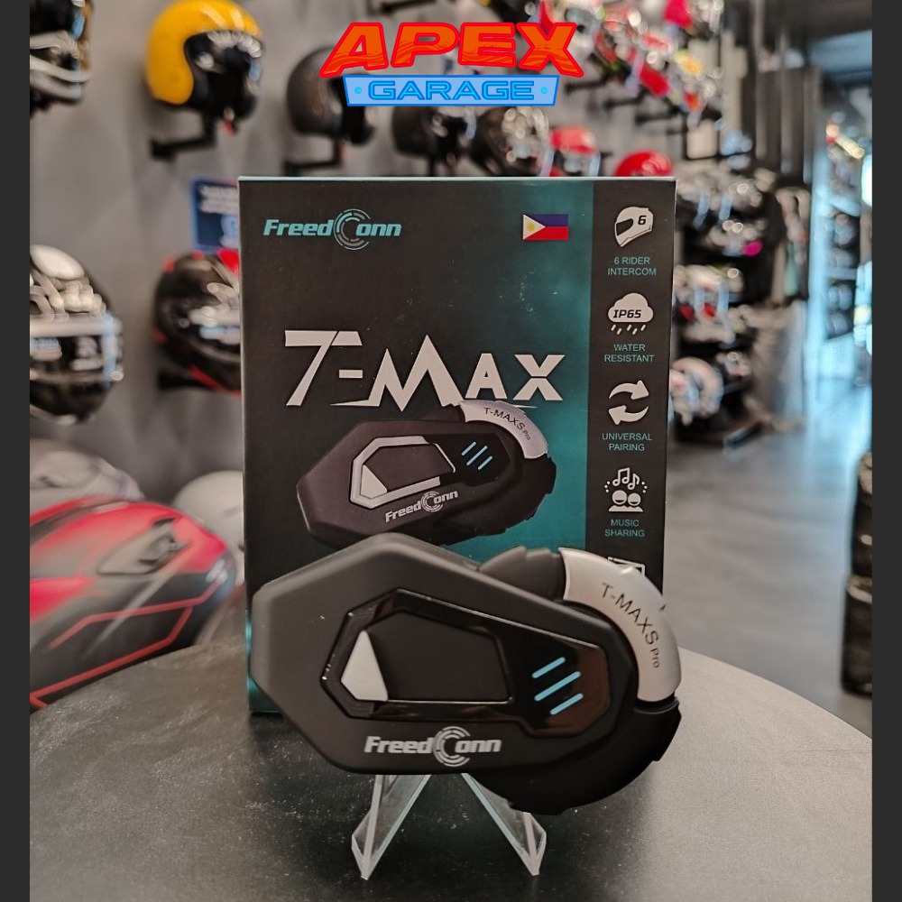 FreedConn TMAX-S PRO Motorcycle Helmet Intercom Bluetooth Headset ...