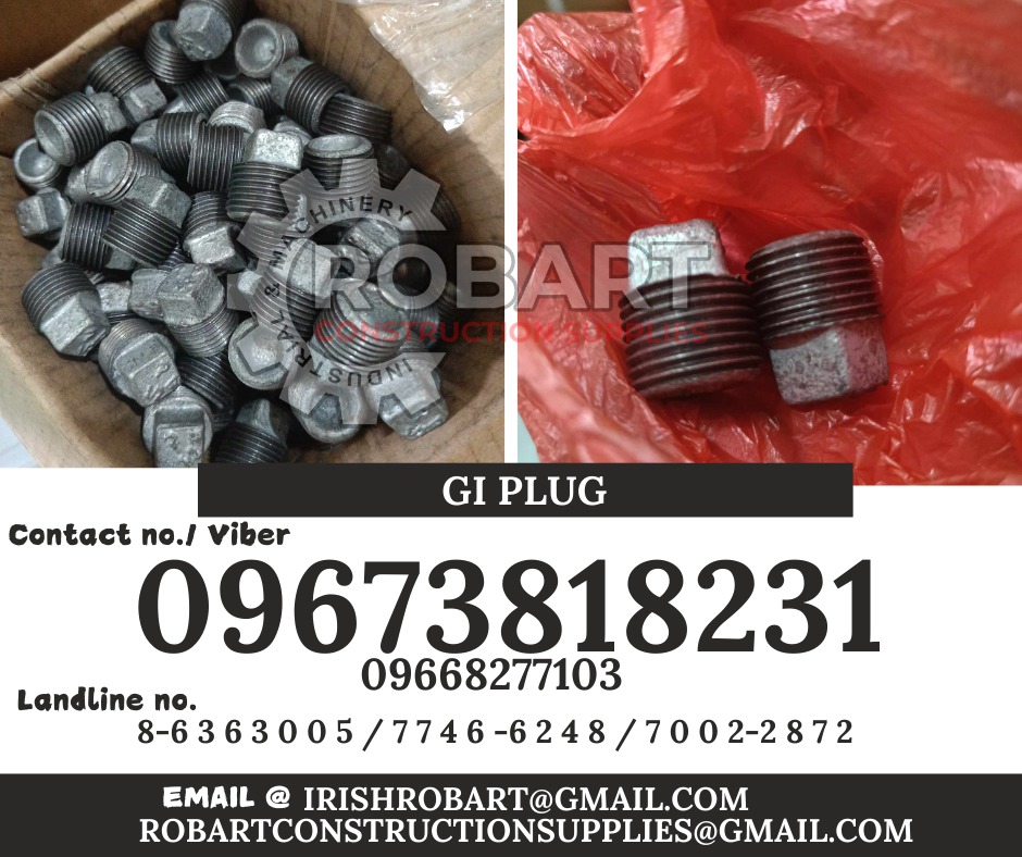 gi plug, Commercial & Industrial, Construction Tools & Equipment on ...