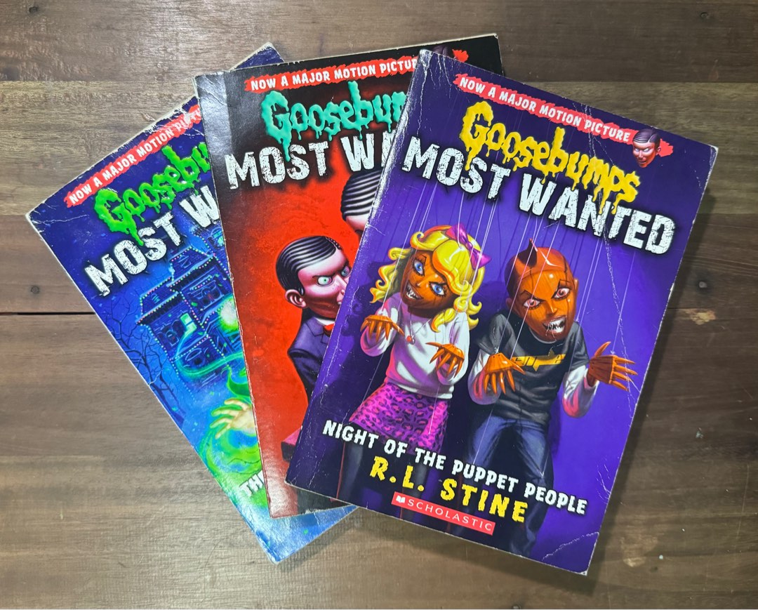 Goosebumps: Most Wanted SET (Pre-Loved), Hobbies & Toys, Books ...