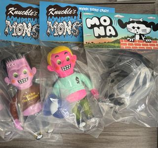 Headlock studio Myce Franky Mona 香港2024展覽, 興趣及遊戲, 玩具 & 遊戲類 - Carousell