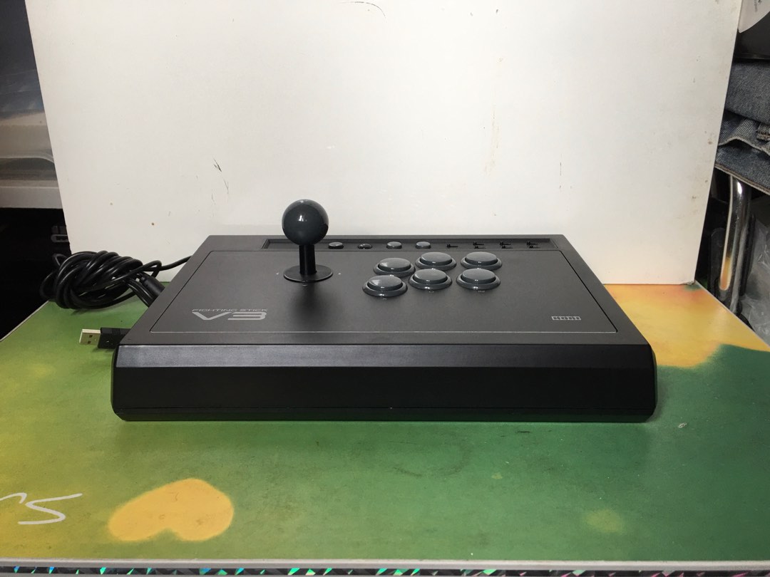 HORI Fighting Stick V3 HP3-59 PS3/PC PlayStation 街機遊戲手制 格鬥手掣, 電子遊戲, 遊戲機 ...