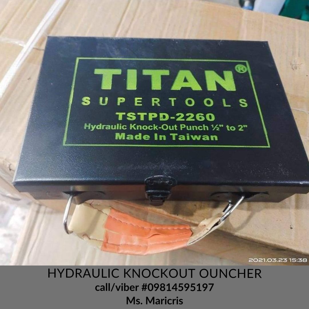 hydraulic knockout puncher, Commercial & Industrial, Construction ...