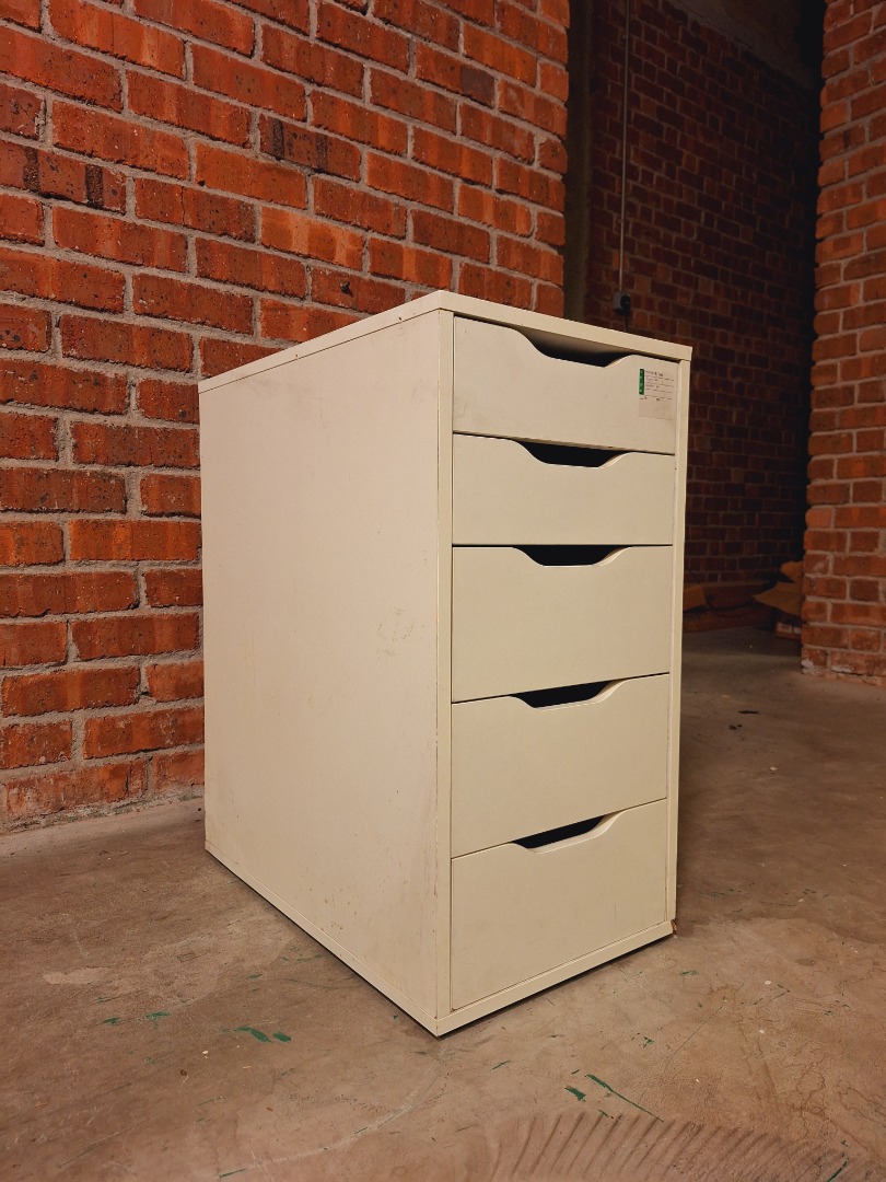 IKEA ALEX drawer unit, white, 36x70 cm | IKEA ALEX, unit laci, putih ...