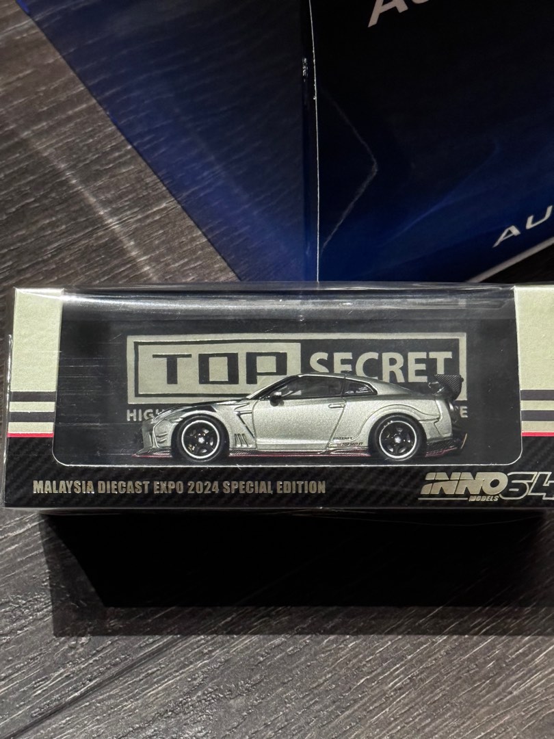 Inno Models 64 R35 GTR TOP SECRET Malaysia Diecast Expo 2024 Special ...