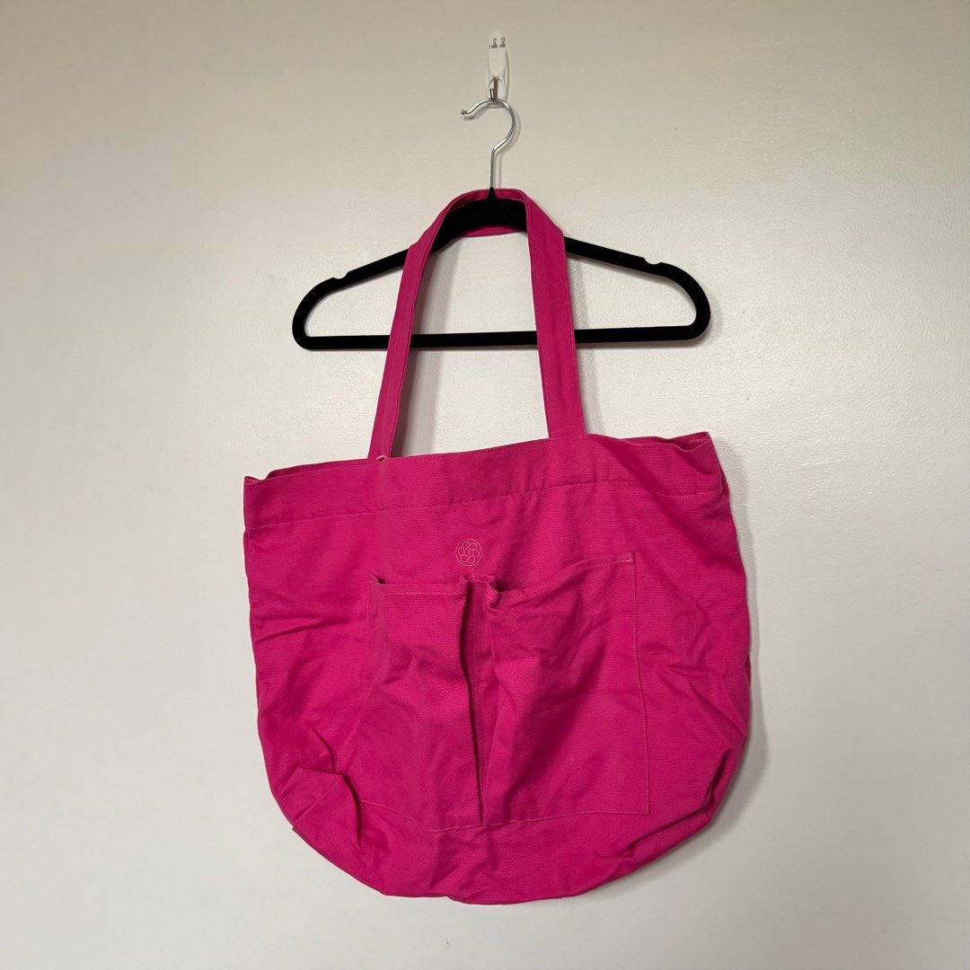 Jamie Go Atelier Hot Pink Jumbo Canvas Tote Bag | Barbie AVAILABLE ...