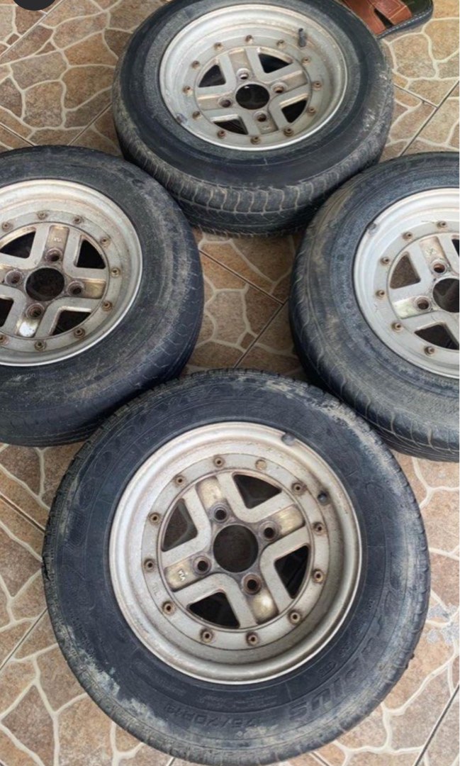 JAPAN HYPER SONIC 2 PIECE SPORT RIMS, Auto Accessories on Carousell