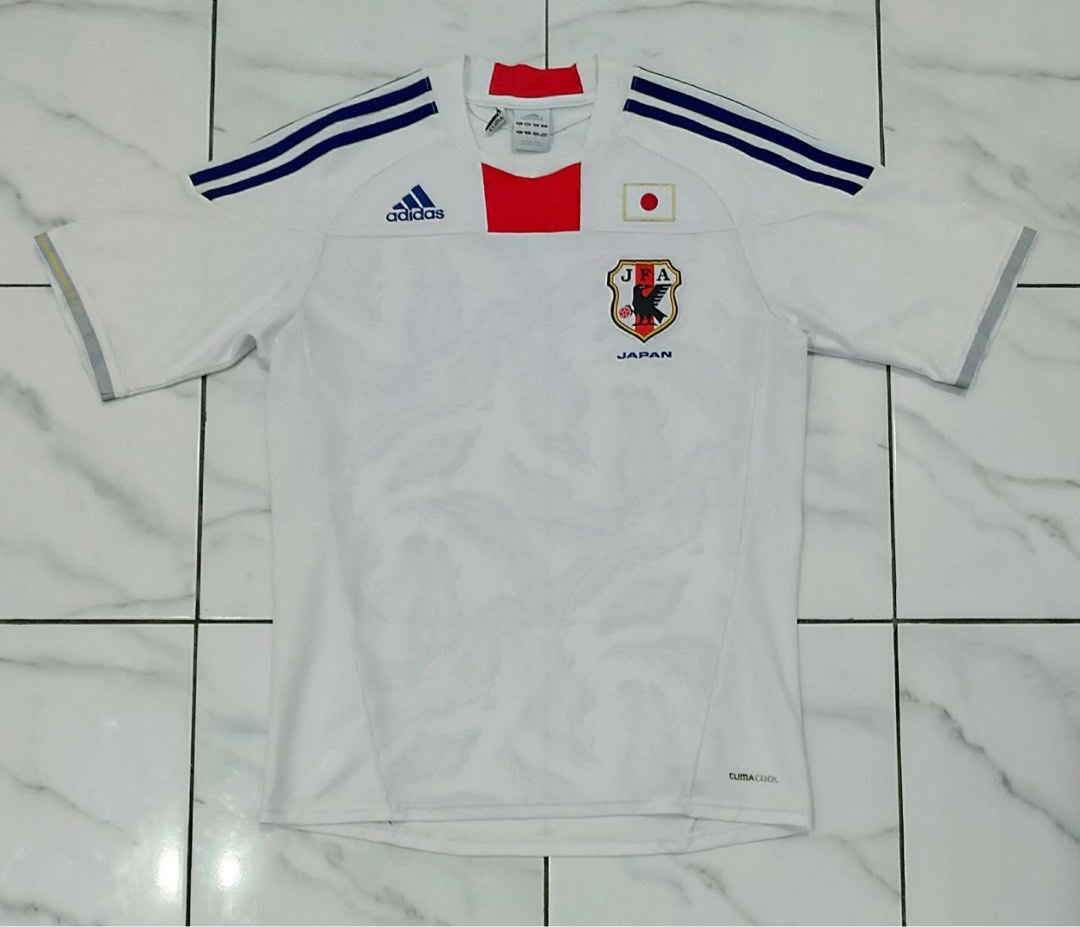 Japan JFA Adidas 2010 Away Jersi original jersey, Men's Fashion, Activewear on Carousell