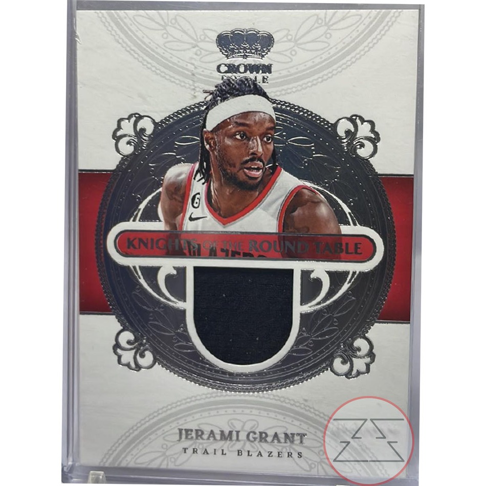 Jerami Grant 2022-23 Panini Crown Royale Knights of the Round Table GU ...