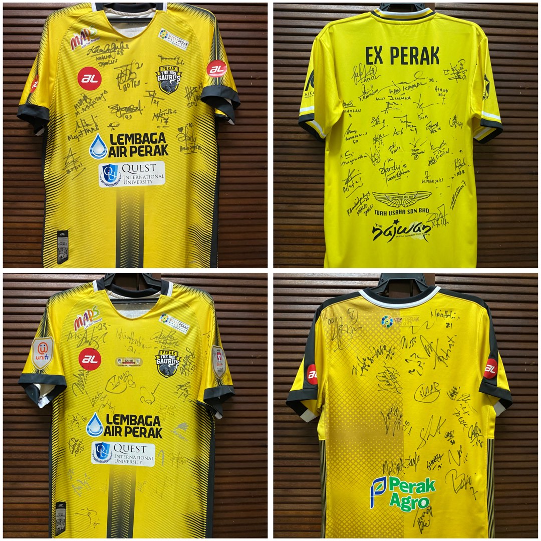 Jersi Perak Al Ikhsan KJ (Sign Player) Original, Men's Fashion ...