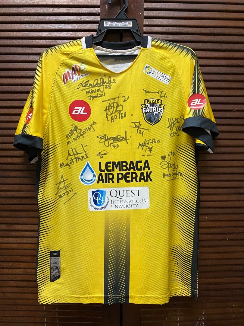 Jersi Perak Al Ikhsan KJ (Sign Player) Original, Men's Fashion ...