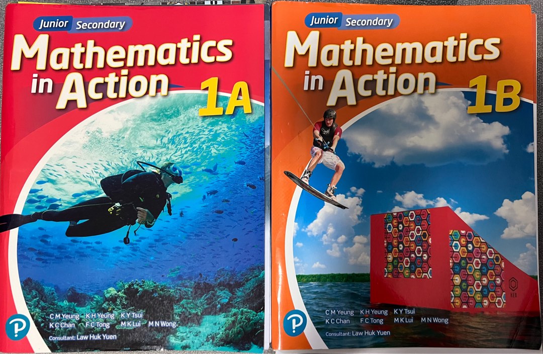 Junior Secondary Mathematics in Action 1A, 1B & Junior Secondary Mathematics in Action Workbook ...