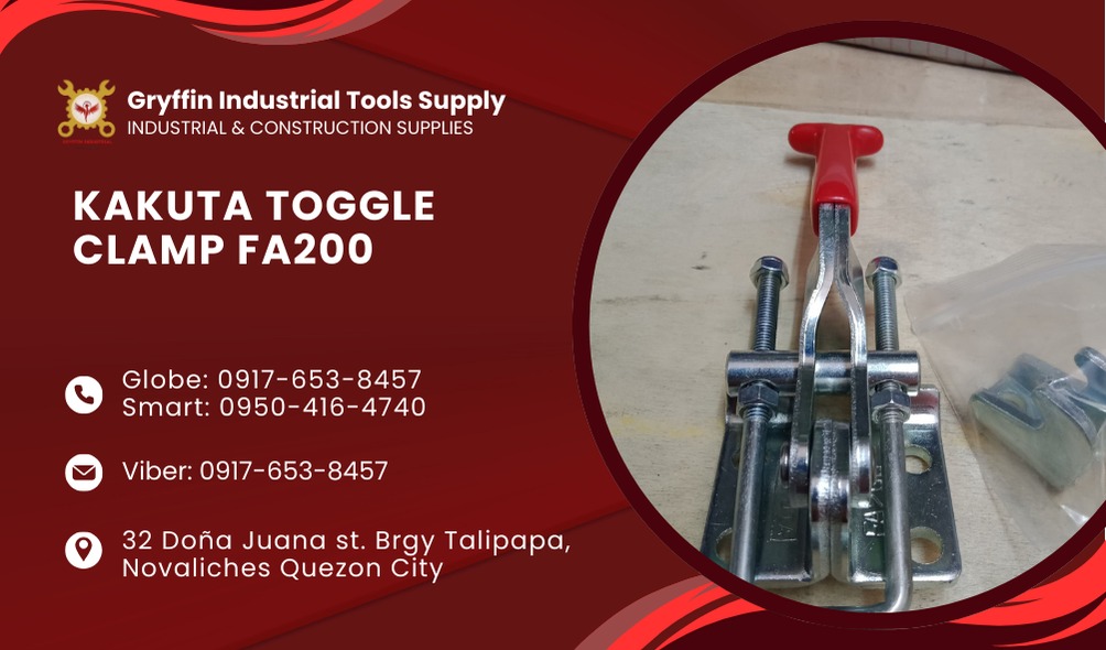 KAKUTA TOGGLE CLAMP FA200, Commercial & Industrial, Industrial Equipment on Carousell
