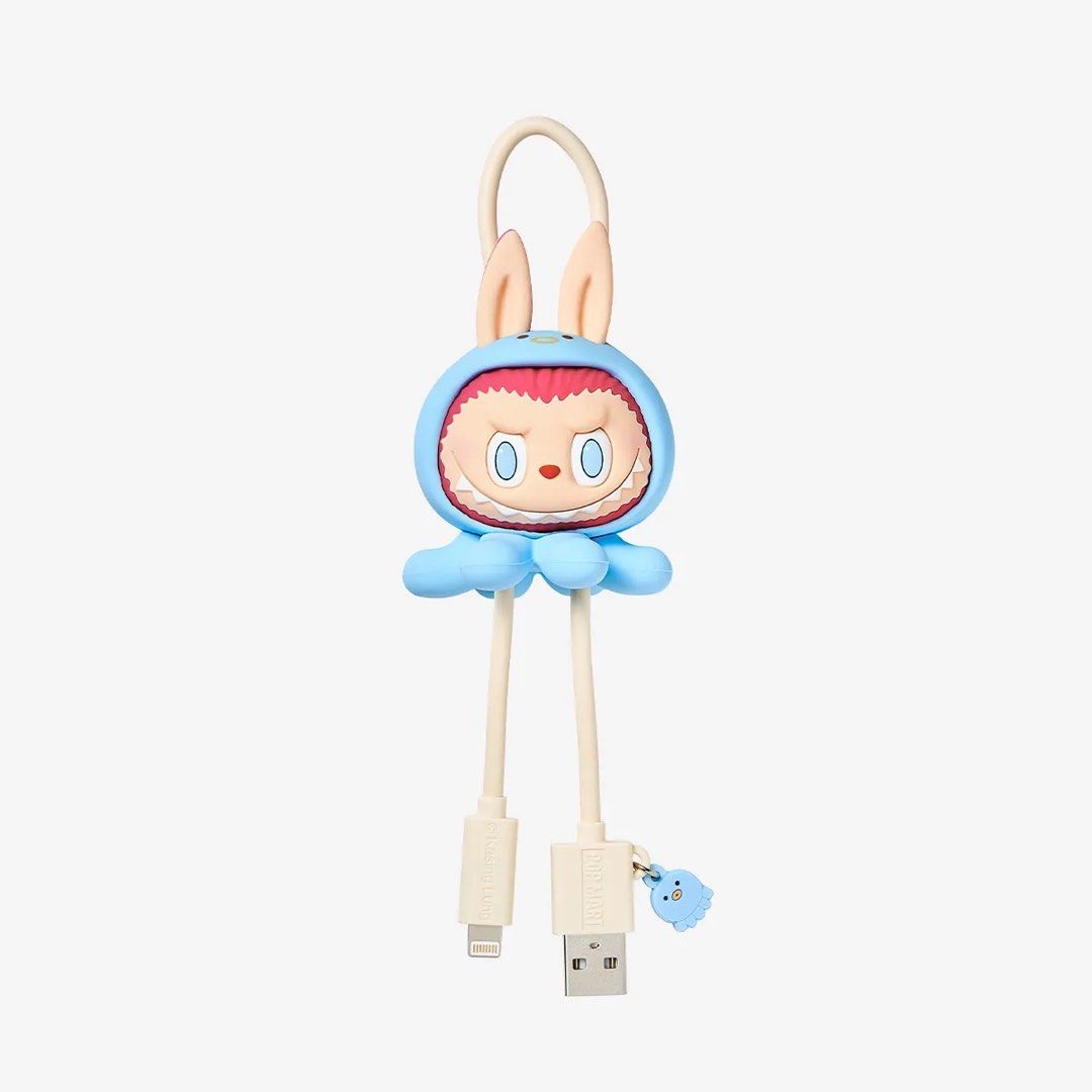 Labubu the monsters enchanted by the seaside series cable, Mobile ...