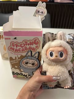 Labubu V1 V2 Dada Lychee berry soymilk sesame bean, Hobbies & Toys ...