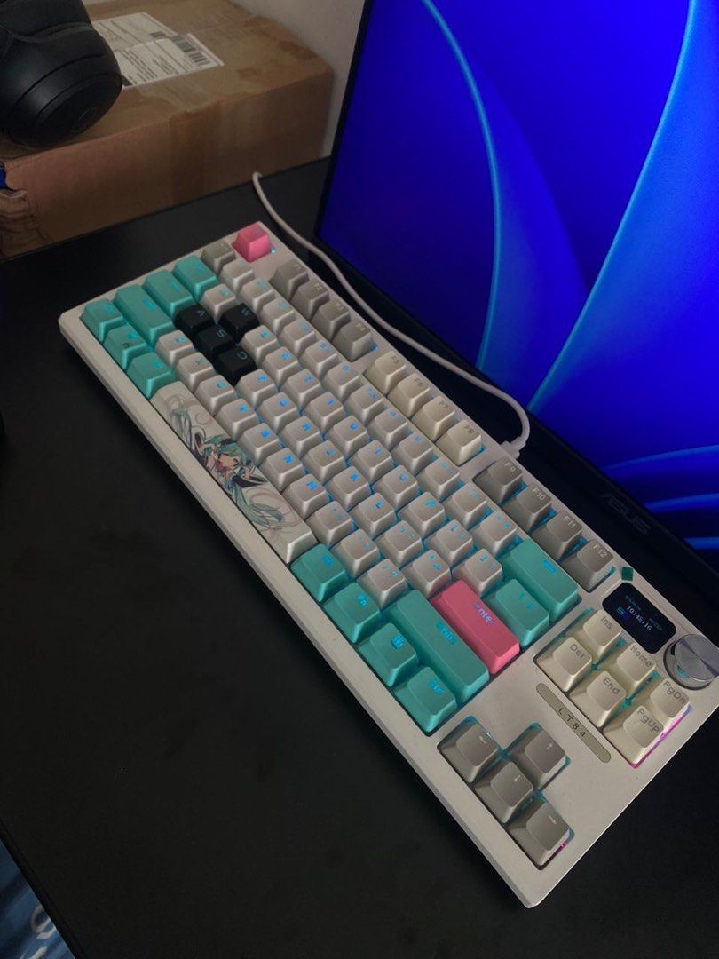 75% Layout Mechanical Keyboard Linear Switch, Computers & Tech, Parts ...