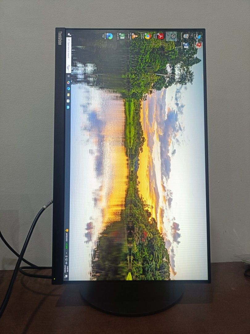 LENOVO 23,24 INCH IPS ROTATE HDMI, Computers & Tech, Parts ...