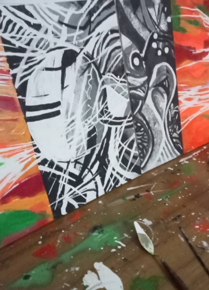 Local Artist Jermane Krshnan paintings, Hobbies & Toys, Collectibles ...