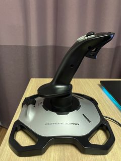 Logitech Extreme 3D Pro twist handle rudder control, Video Gaming ...