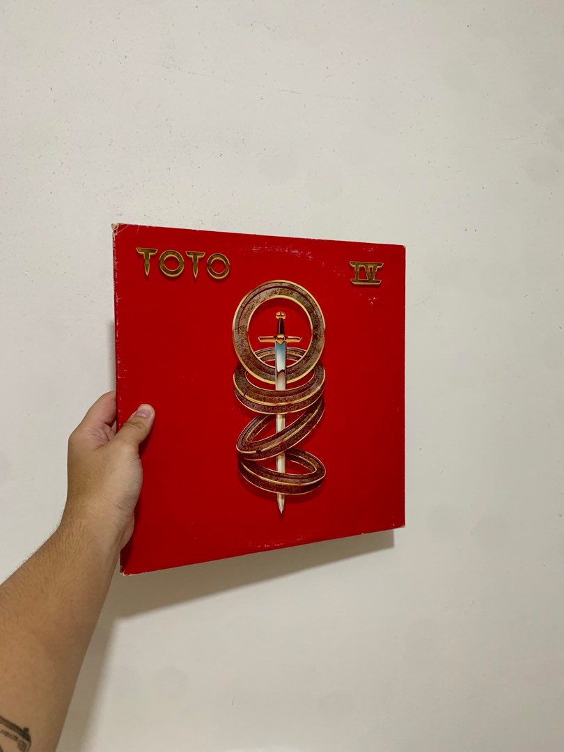 [LP] IV - Toto Plaka Vinyl Record, Hobbies & Toys, Music & Media, Vinyls on Carousell