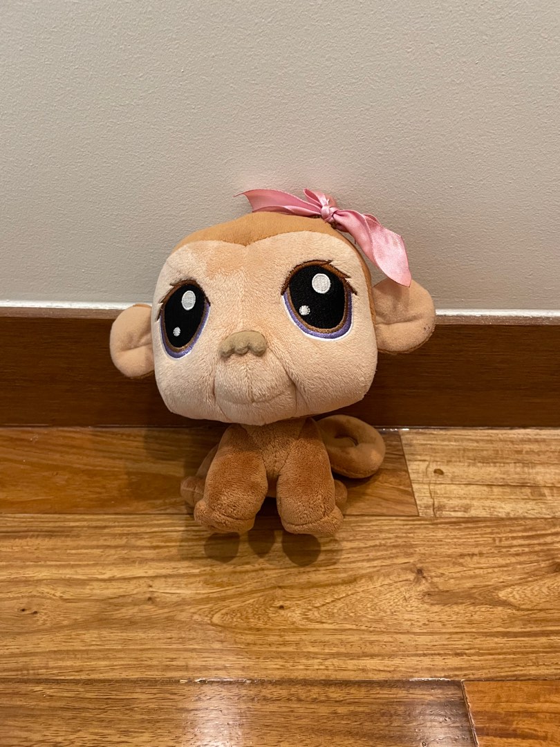 LPS Littlest Pet Shop Monkey Bobblehead Plush, Hobbies & Toys, Toys ...