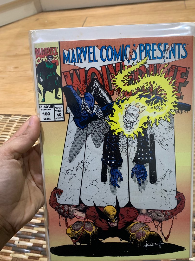 Marvel Comics Presents Wolverine #100 1992, Hobbies & Toys, Books ...