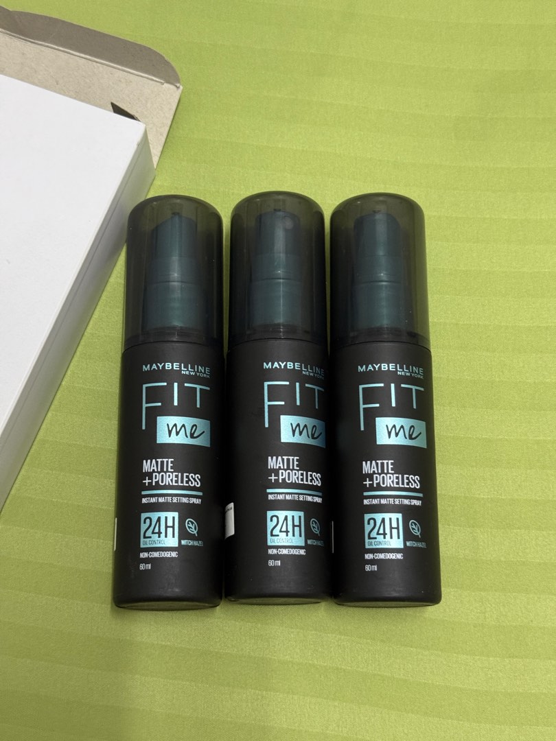 Maybelline Setting Spray (3 bottles), Beauty & Personal Care, Face ...