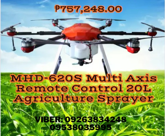 MHD-620S Multi Axis Remote Control 20L Agriculture Sprayer, Everything ...