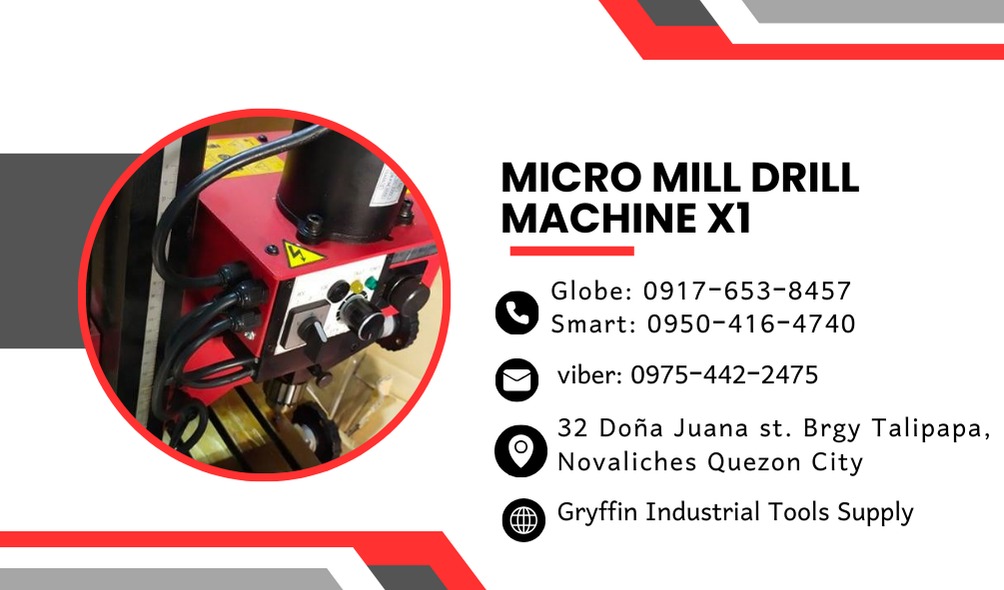 Micro Mill Drill Machine X1, Commercial & Industrial, Industrial ...