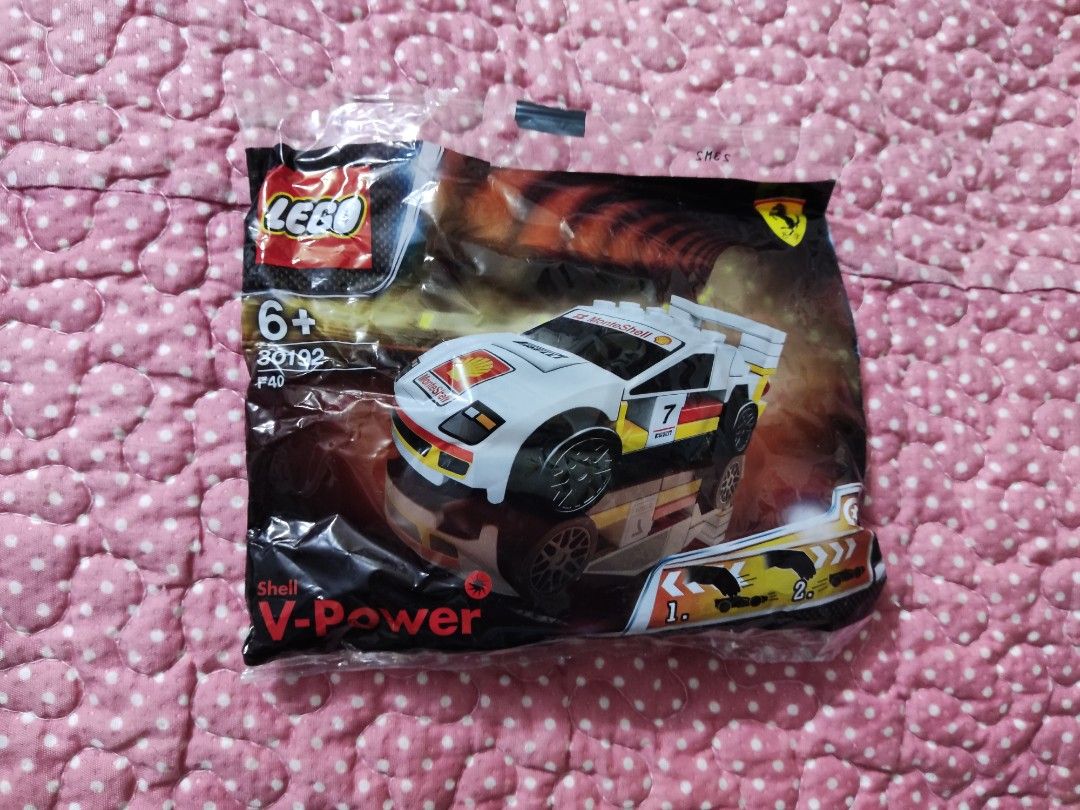 MISB LEGO Ferrari x Shell V Power Lego Set and Display Casing, Hobbies ...
