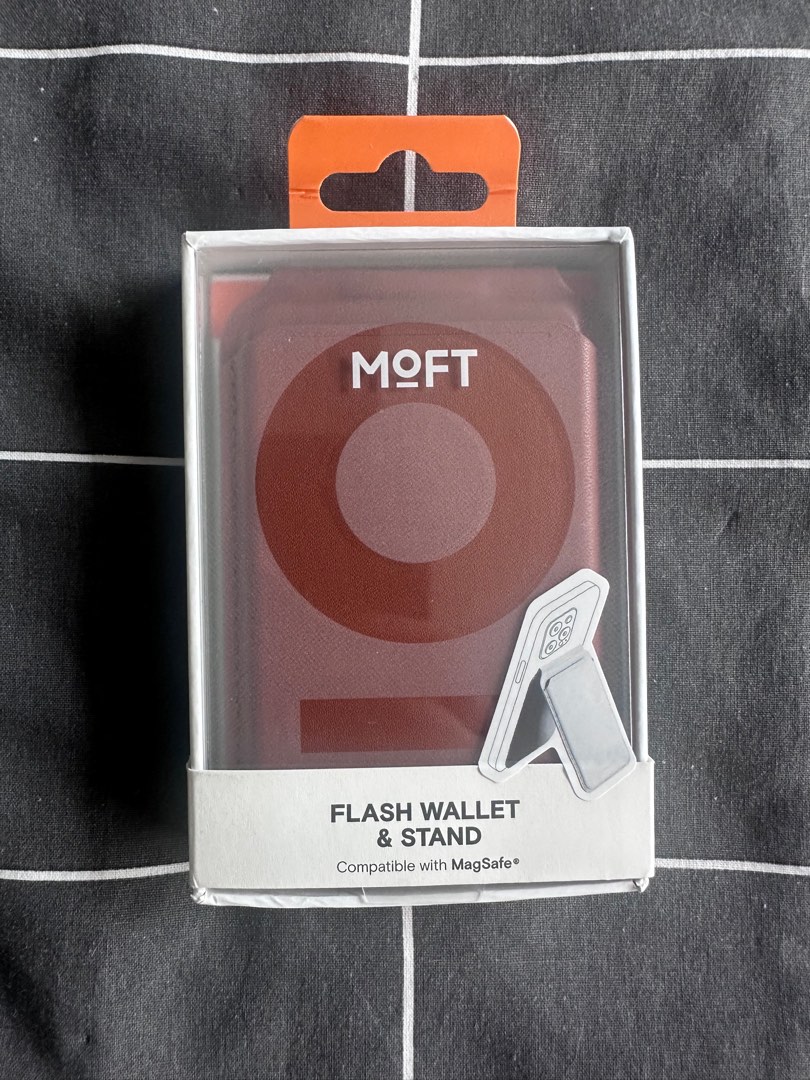 Moft Flash Wallet and Stand (Magsafe compatible) - Brown, Mobile Phones & Gadgets, Mobile ...