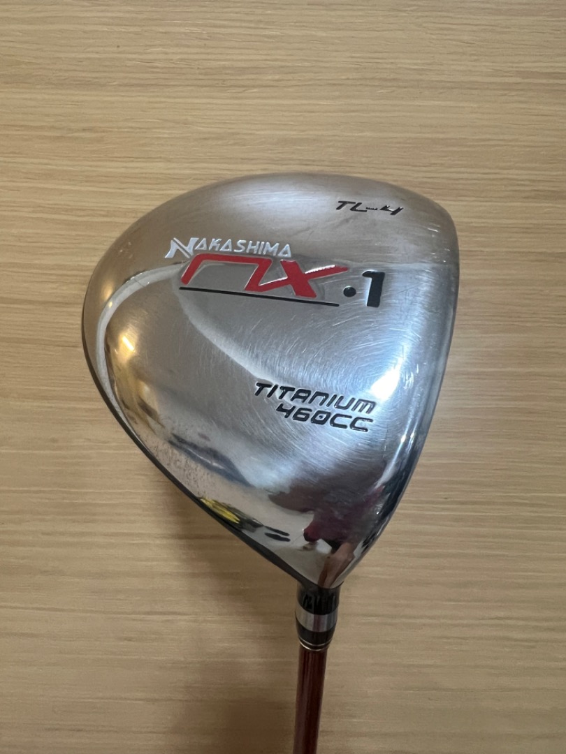 Nakashima golf driver flex R (little dent), Sports Equipment, Sports ...