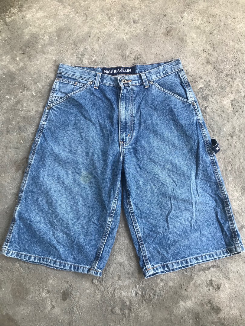 Nautica carpenter jorts, Men's Fashion, Bottoms, Jeans on Carousell
