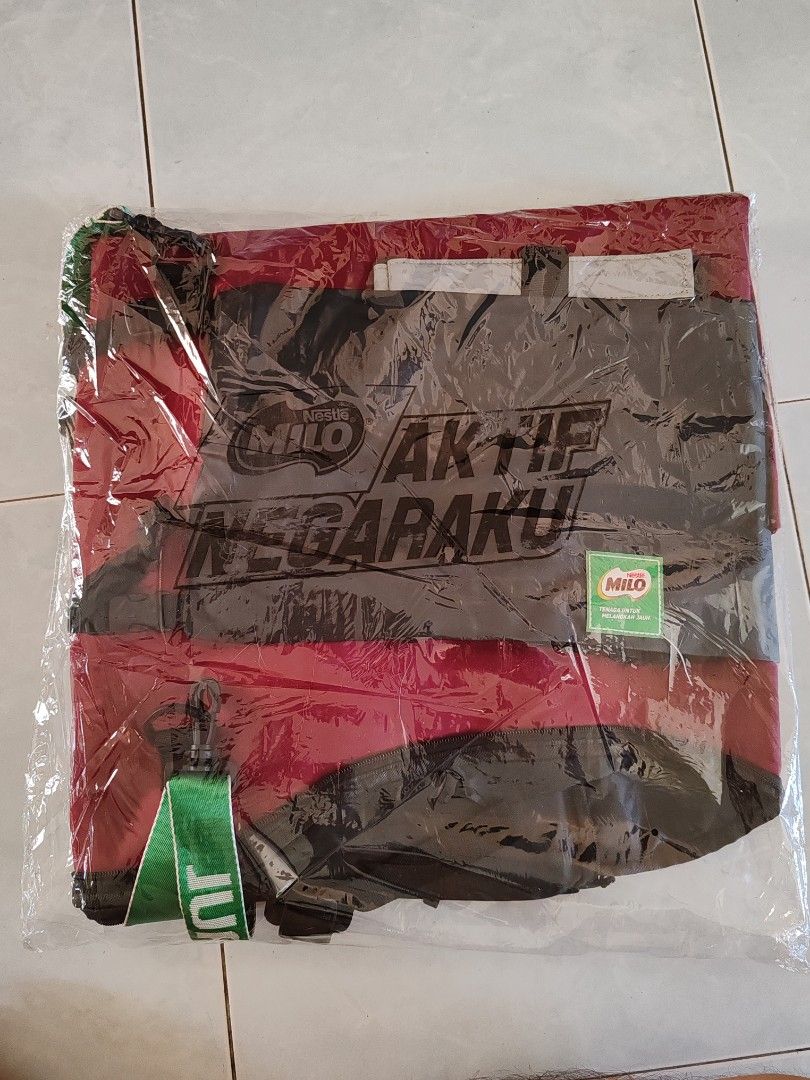 [FREE Ship] Nestle Milo Aktif Bag, Men's Fashion, Bags, Backpacks on ...