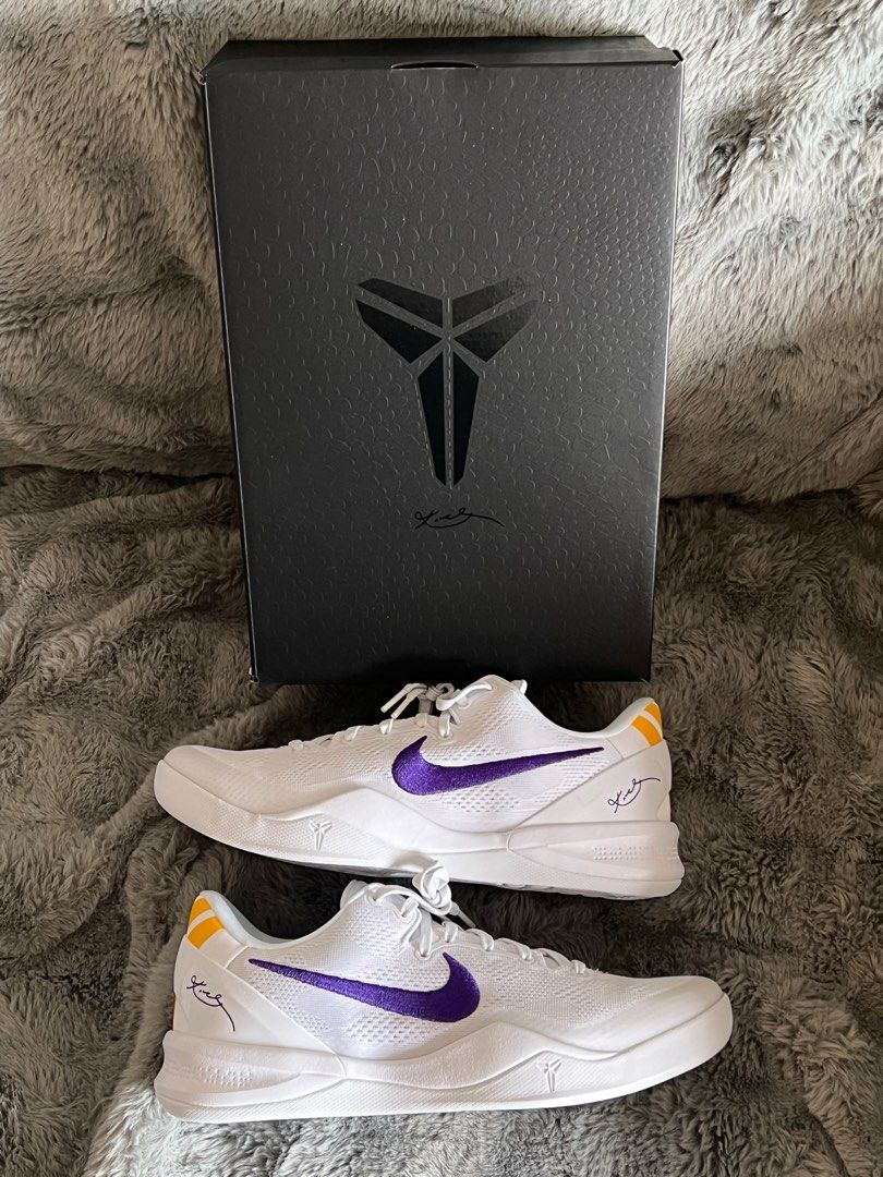 NIKE KOBE 8 PROTO LAKERS “HOME”, Men's Fashion, Footwear, Sneakers on ...