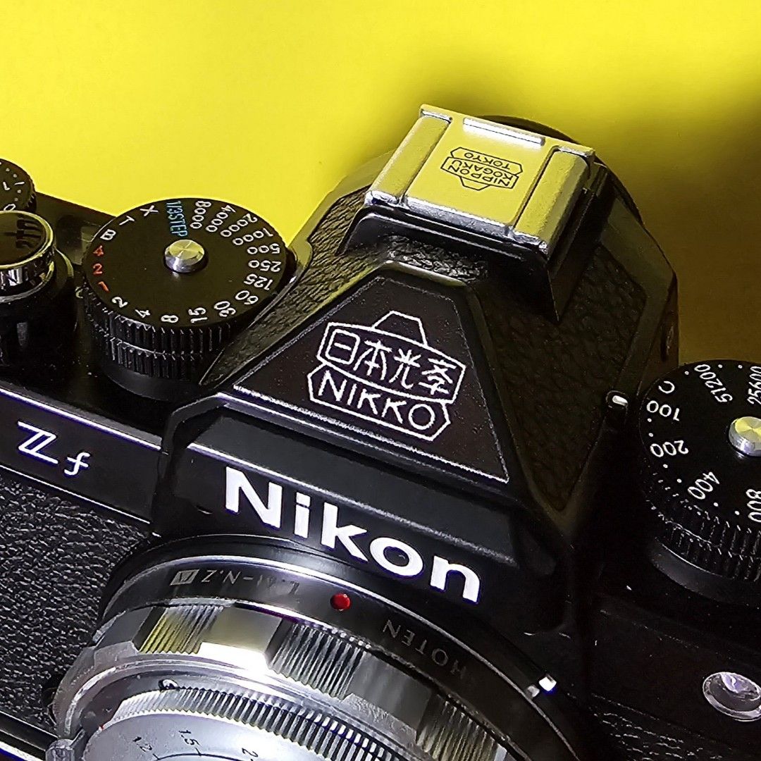 Nikon ZF Decorative Sticker, Photography, Cameras on Carousell