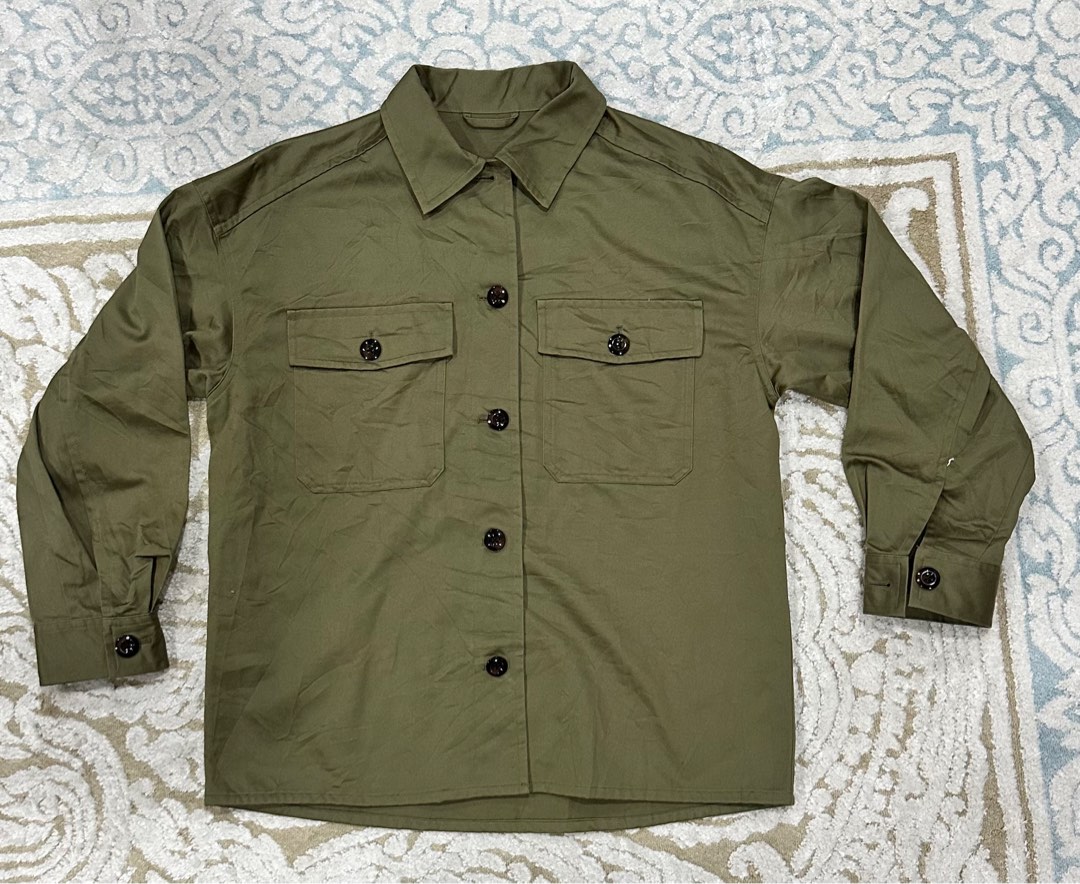 Og army jacket, Women's Fashion, Tops, Other Tops on Carousell