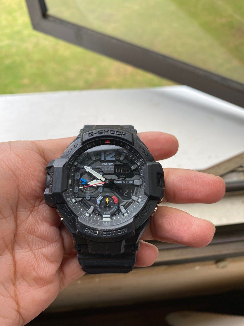 ORIGINAL CASIO G-SHOCK GA-1100-1A1 / GA-1100-1A1DR / GA-1100 ...