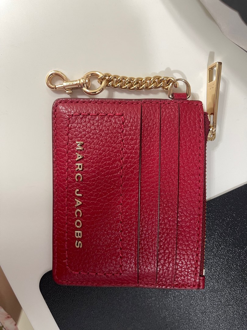Original Marc Jacobs Card Holder, Luxury, Bags & Wallets on Carousell
