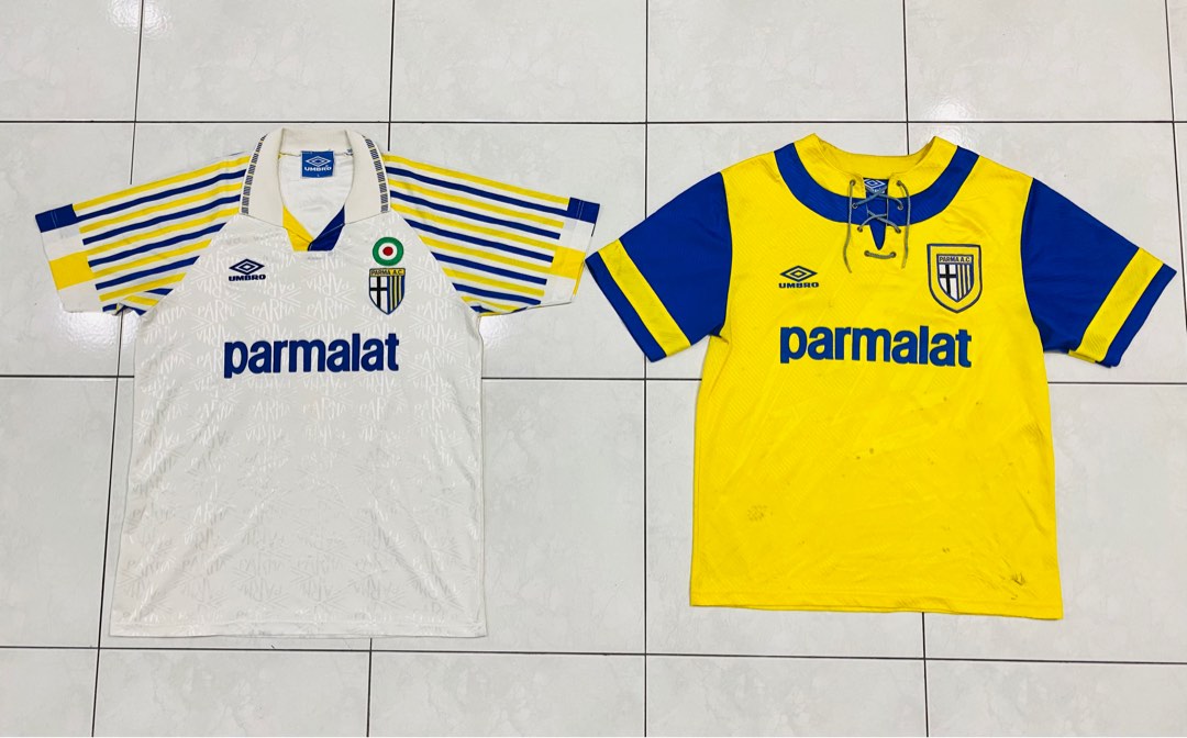 Parma Vintage Jersey Kit, Men's Fashion, Activewear on Carousell