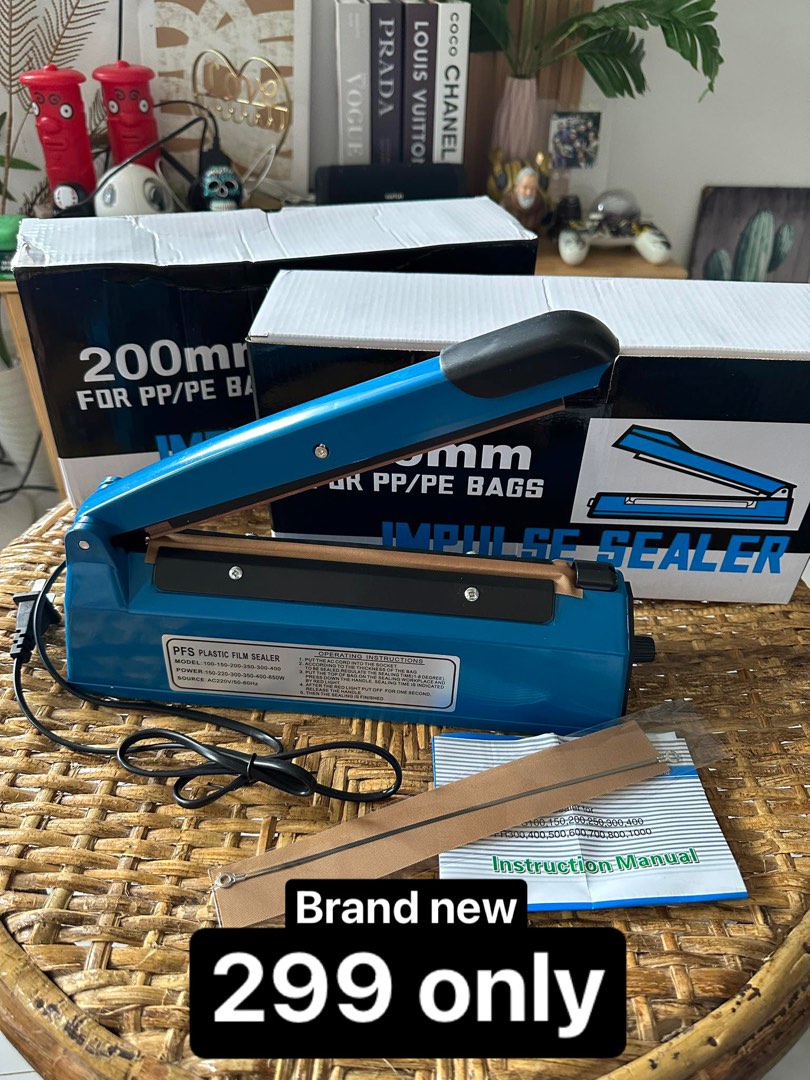 plastic impulse sealer machine, Hobbies & Toys, Stationary & Craft, Craft Supplies & Tools on ...