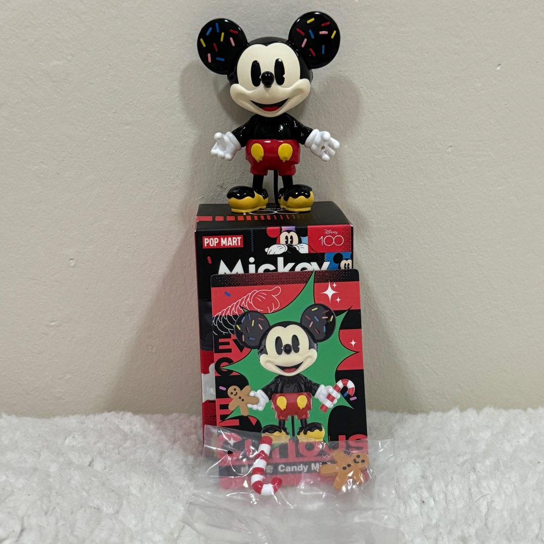 POP MART CURIOUS MICKY MOUSE BLIND BOX - CANDY MICKY, Hobbies & Toys ...