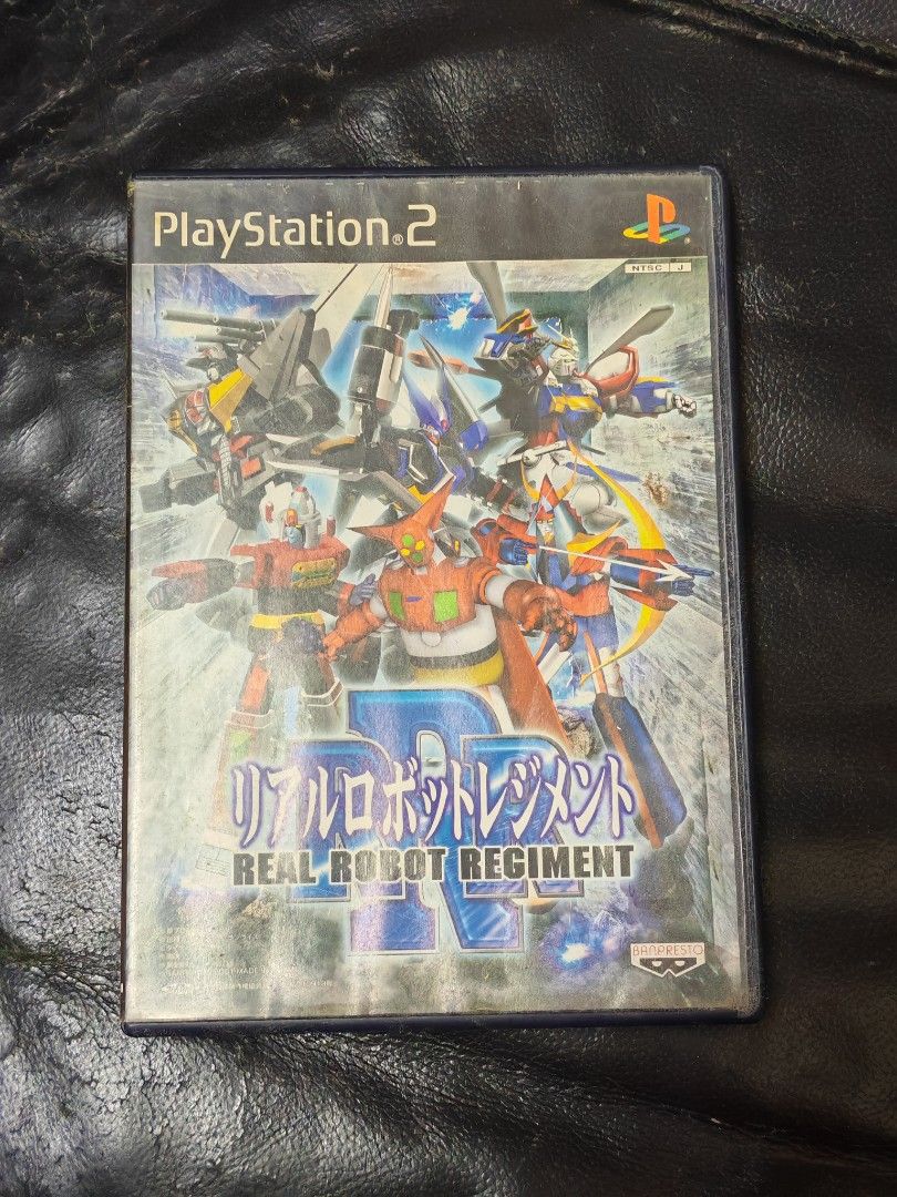 PS2 Game REAL ROBOT REGIMENT 真實機械人大戰, 電子遊戲, 電子遊戲, PlayStation - Carousell