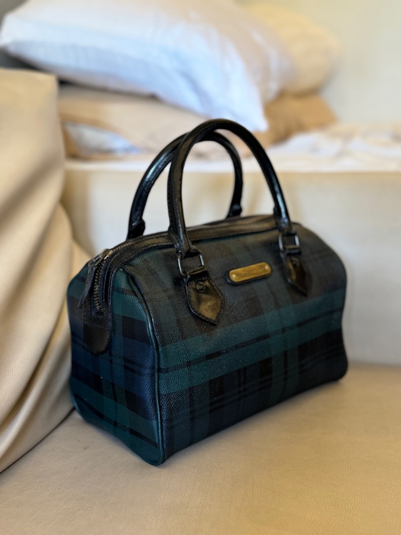 Ralph Lauren Mini Boston Bag, Luxury, Bags & Wallets on Carousell