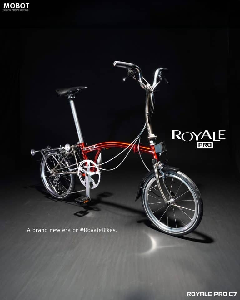 ROYALE Pro C7 Foldable Bicycle, Sports Equipment, Bicycles & Parts ...