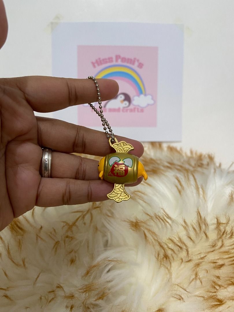 Sanrio Re-Ment Gudetama in costume Keychain, Hobbies & Toys ...