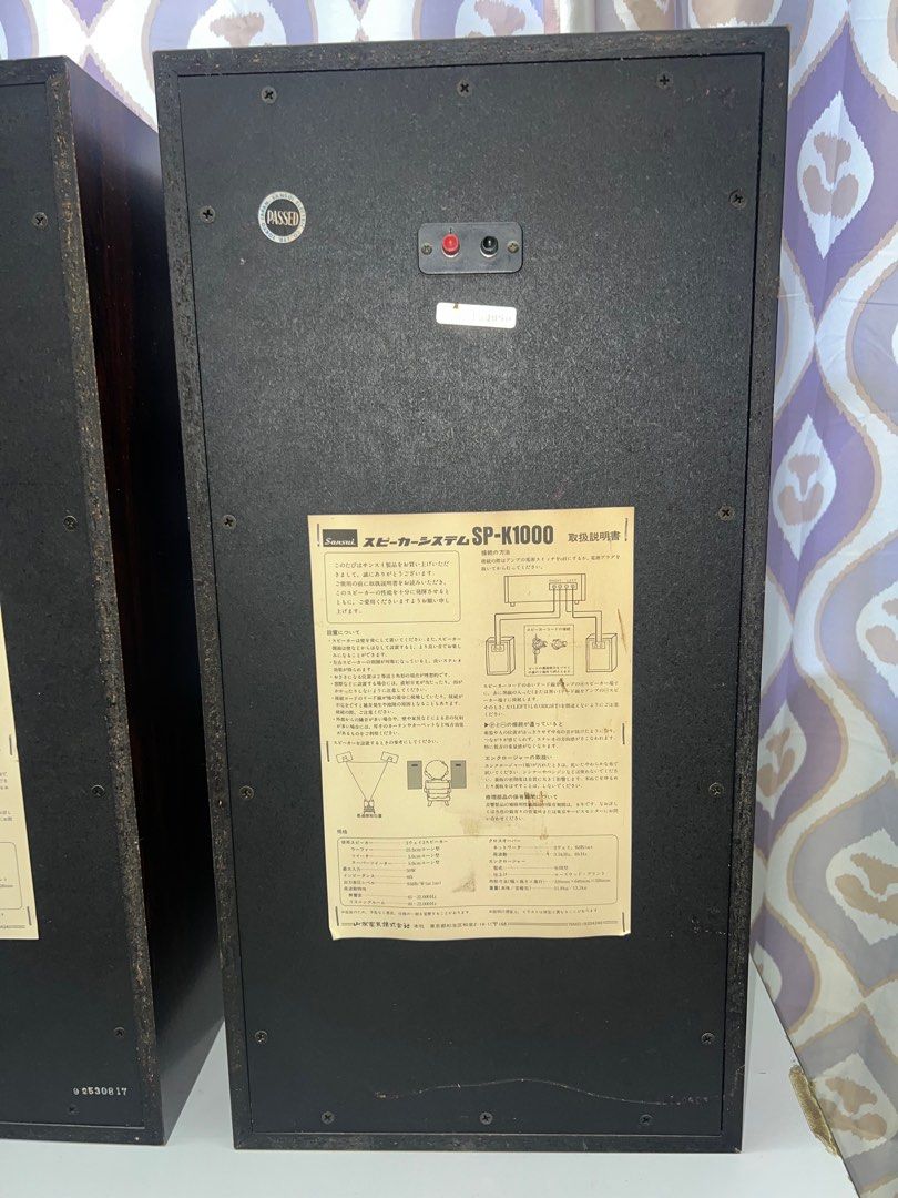SANSUI SPEAKER SPK-1000, Audio, Soundbars, Speakers & Amplifiers on ...