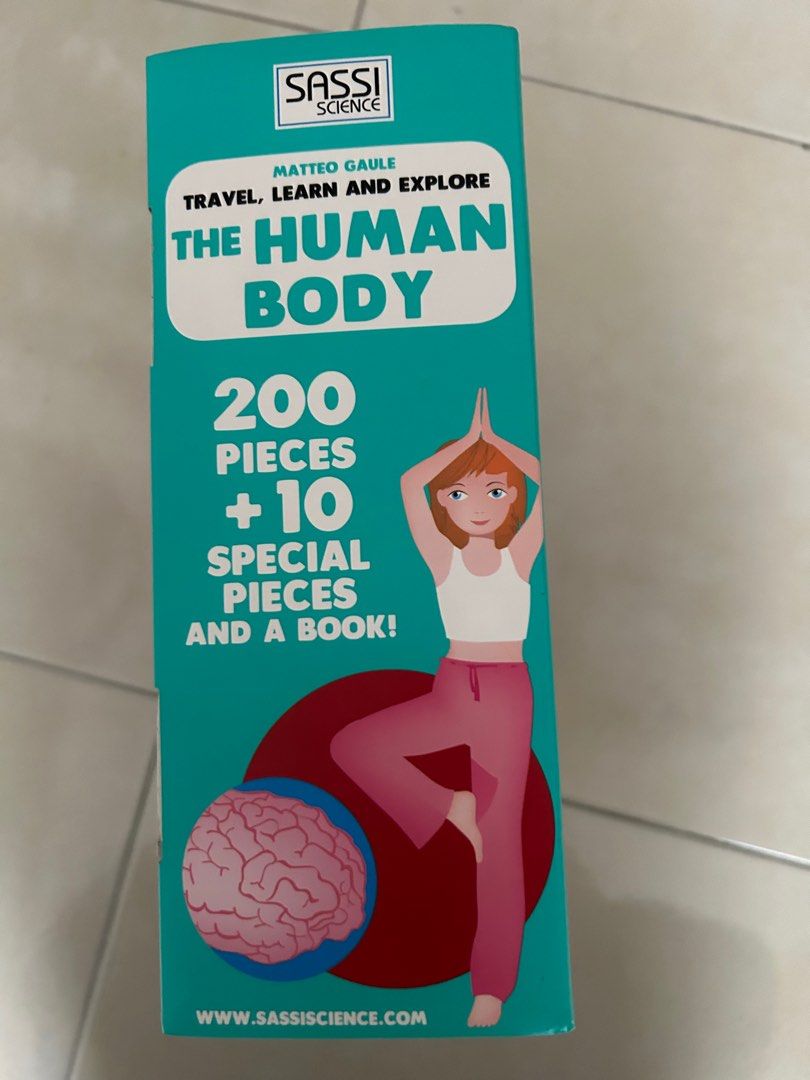 Sassi Puzzle and Book Science Learn Explore Kids Early Learning (The ...